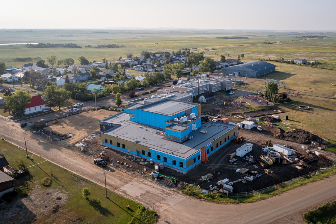 Morrin School - Rebuild - Prairie Land School Division